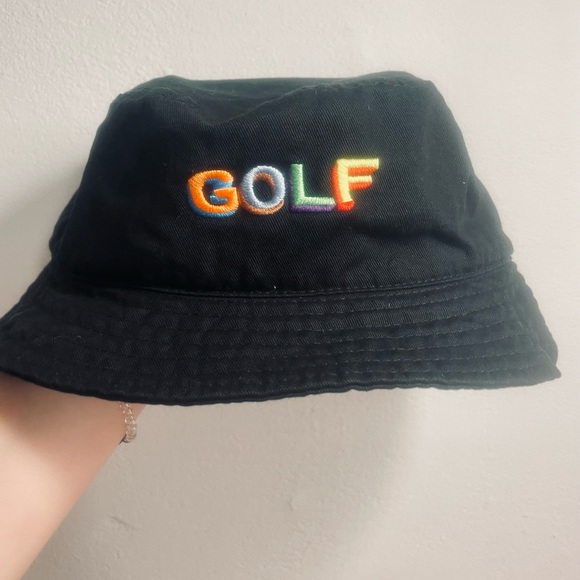 Golf Wang | Accessories | Golf Wang Tyler The Creator Black Bucket Hat ...
